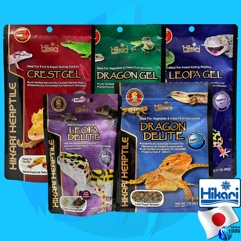 Hikari CrestGel / DragonDelite / DragonGel / LeopaGel / Leopa Delite ...