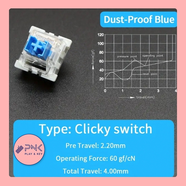 [แพค 10 ตัว] Outemu Box Switch Mechnical keyboard โอเตมุ มีครบทุกสี ...