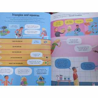 หนังสือ Usborne for Beginners Mathematics / Physics / Psychology ปกแข็ง ...