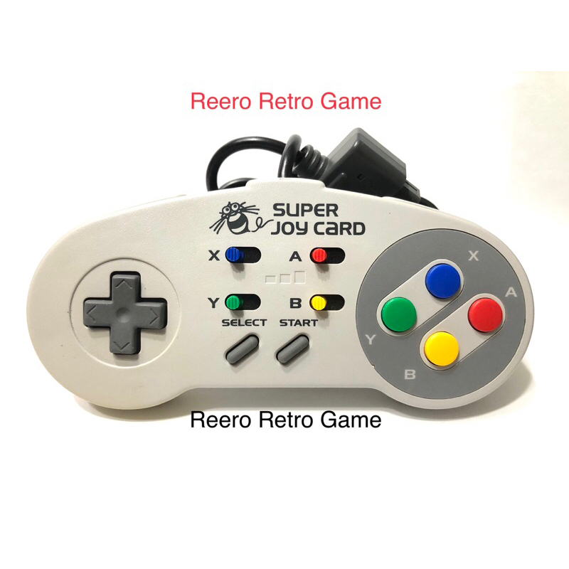 Super Joy Card จอย Turbo Super Famicom (SFC) Hudson Soft ของแท้จากญี่ปุ่น สภาพสวย HC-691 ทดสอบ ...
