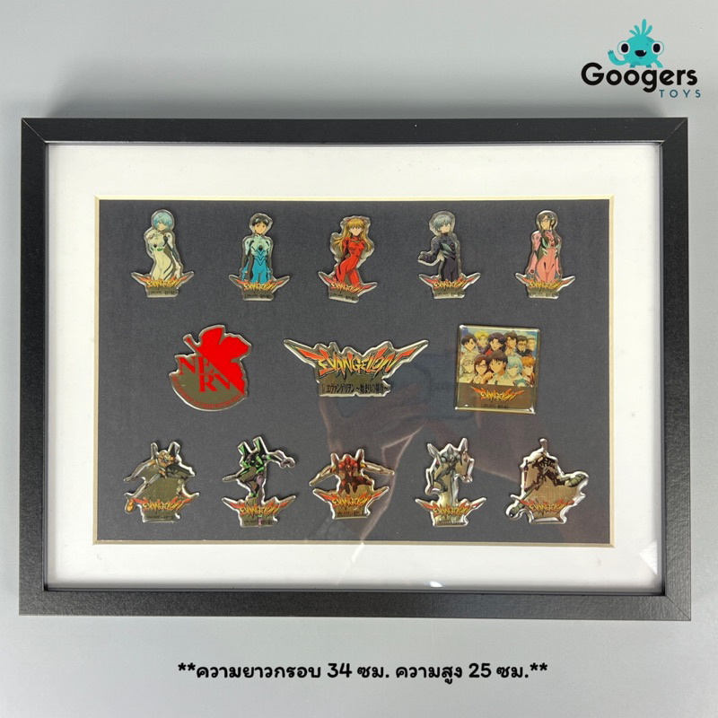 Neon Genesis Evangelion NERV Pins Set Pin Badge Rare เข็มกลัด อีวานเก ...
