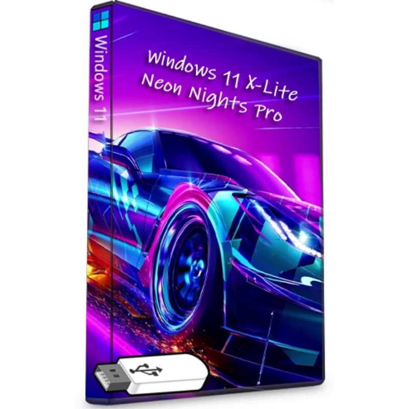 แฟลชไดร์ฟ WINDOWS 11 X-LITE NEON NIGHTS PRO (พร้อมส่ง) | Shopee Thailand