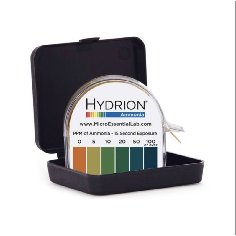 กระดาษวัดค่าแอมโมเนียHydron 0-100ppm. | Shopee Thailand