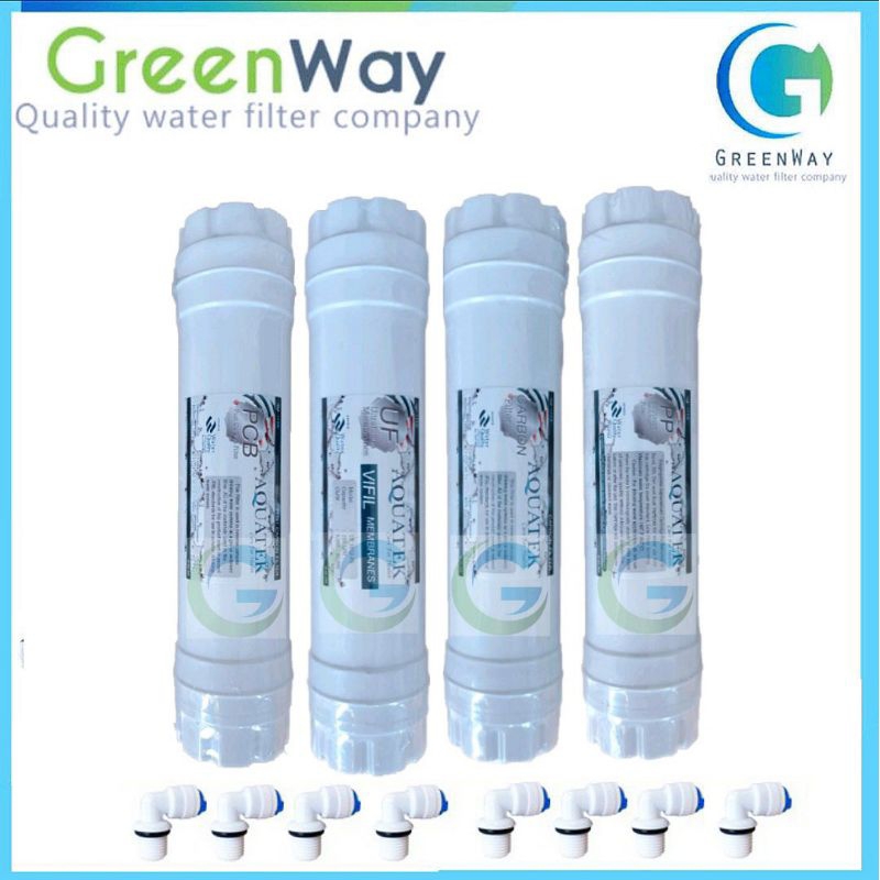 ชุดไส้กรอง Aquatek uf inline 4-5 ขั้นตอน | Shopee Thailand