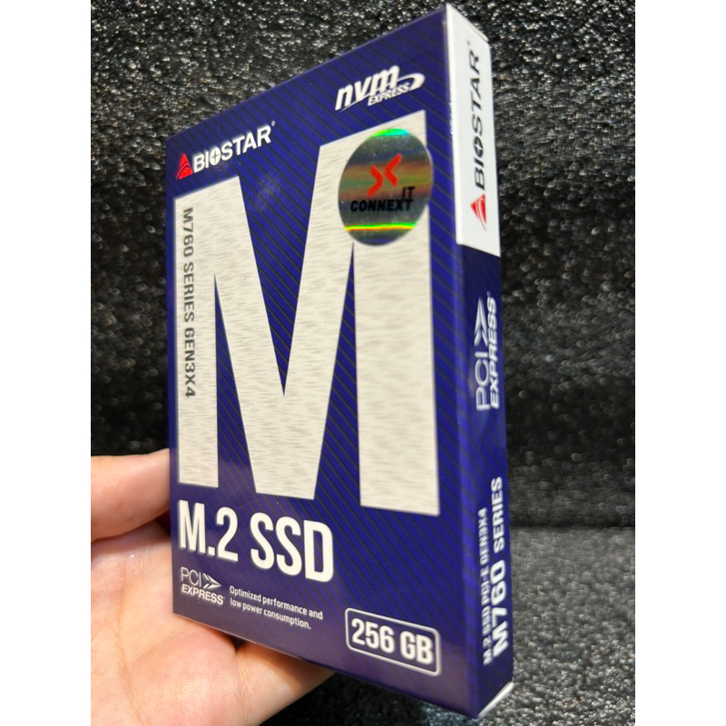 M.2 SSD BIOSTAR PCL-E GEN3x4 M760 SERIE 256GB | Shopee Thailand