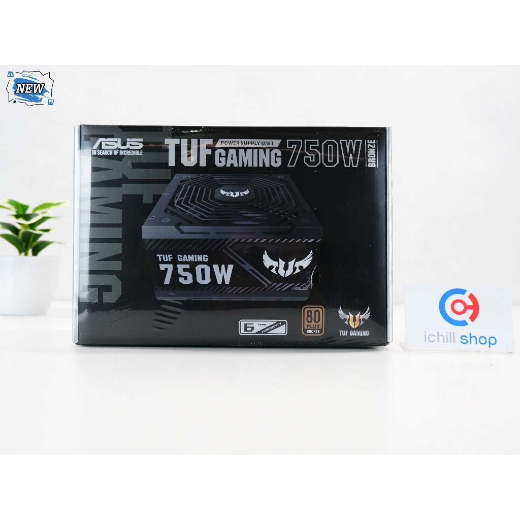 POWER SUPPLY (พาวเวอร์ซัพพลาย) ASUS TUF GAMING 750B 750W (80 PLUS BRONZE) (ของใหม่) P13187 ...