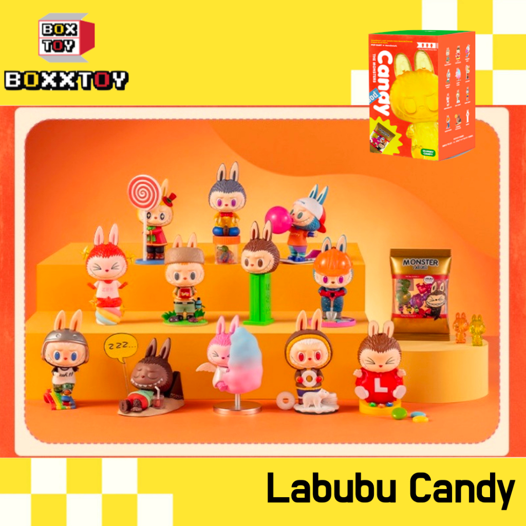 🌈 Labubu Candy 🌈 Labubu Candy ค่าย popmart blind boxs กล่องสุ่ม art toy ...