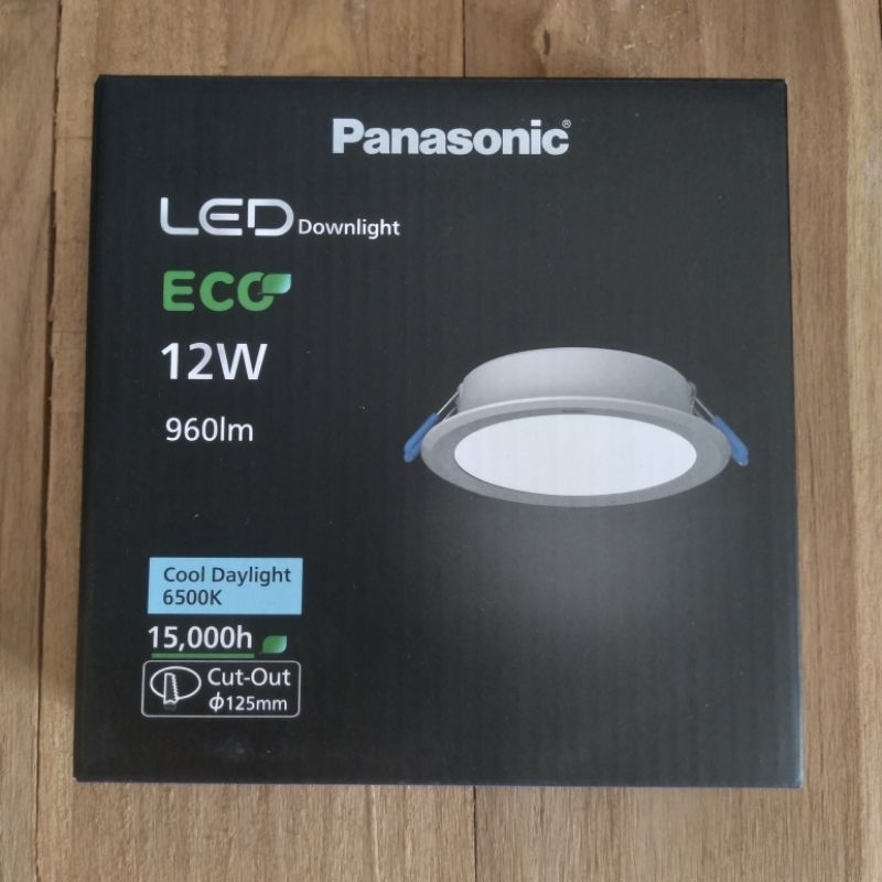 โคมไฟดาวน์ไลท์ฝังฝ้า แอลอีดี (LED Downlight) ขนาด 12 วัตต์ 4" Panasonic ...