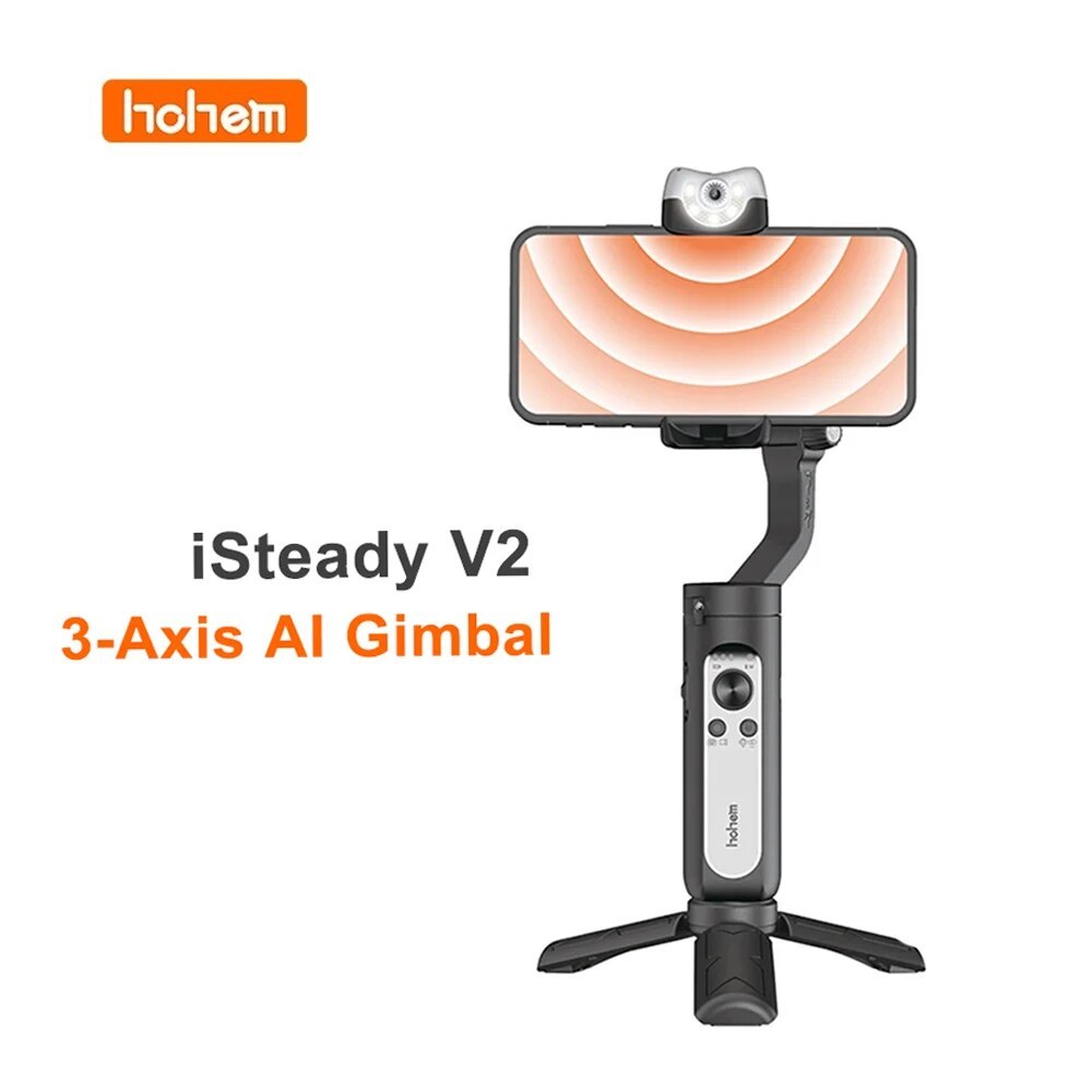 [แพ็คใน 30 นาที] ไม้เซลฟี่ขั้นสูง Hohem ISteady V2s AI Smartphone Gimbal Stabilizer 3 Axis /AI ...