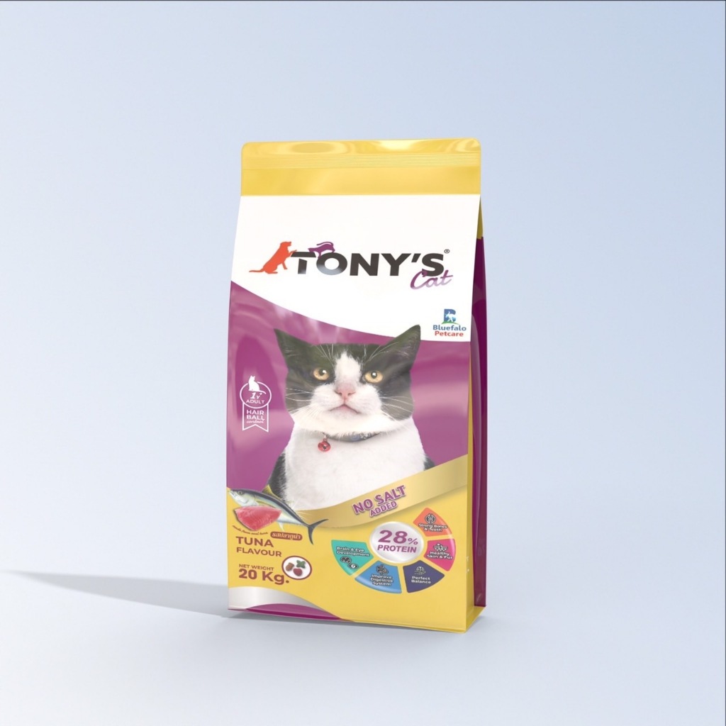 Tony Cat อาหารแมวโต 20 กิโลกรัม | Shopee Thailand