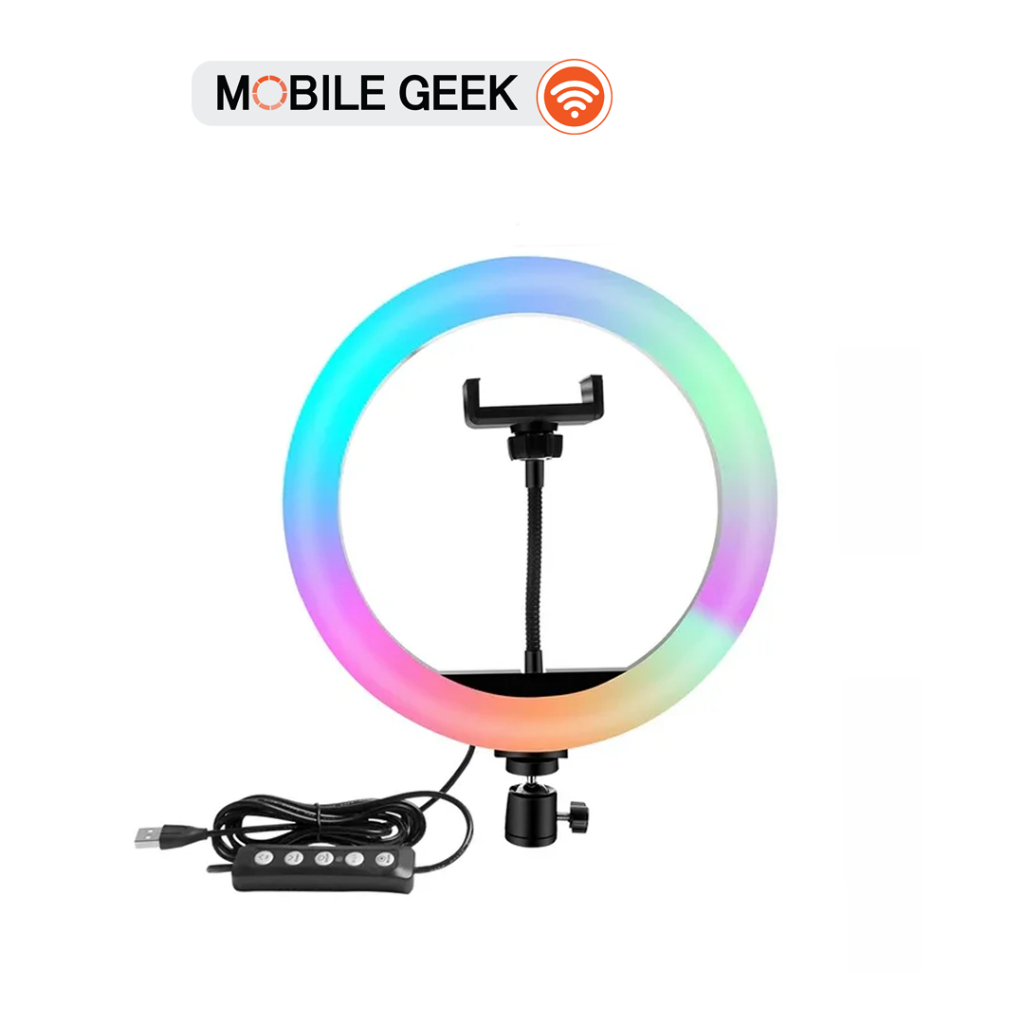 MJ ไฟไลฟ์สด RGB LED Soft Ring รุ่น MJ33 ไฟเปลี่ยนสีได้ 64 สี ไฟไลฟ์สด ไฟไลฟ์ | Shopee Thailand