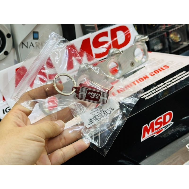 พวงกุญแจ แท้ USA MSD Mini 6AL Key Chains ring เอ็มเอสดี Key chain ของแต่งรถ accessories car ...