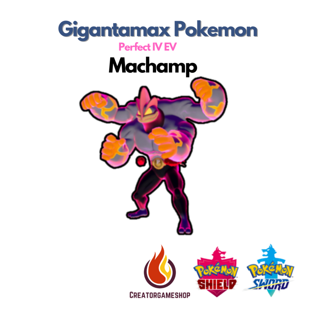 Pokémon Sword and Shield GIGANTAMAX Machamp | Shopee Thailand