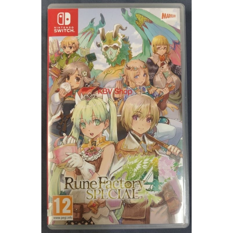 (ทักแชทรับโค๊ด)(มือ 2 พร้อมส่ง)Nintendo Switch : Rune Factory 4 Special มือสอง | Shopee Thailand