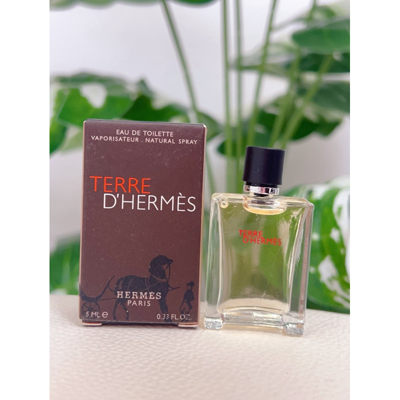 Terre D'Hermes EDT 5 ml แตร์ดิ เฮอร์เมส | Shopee Thailand