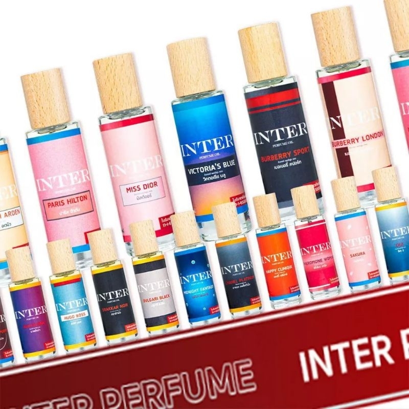 น้ำหอม INTER PERFUME 30 ml กลิ่นหอมติดทนนาน หอมสดชื่น กลิ่นไม่ฉุนแน่นอน ...