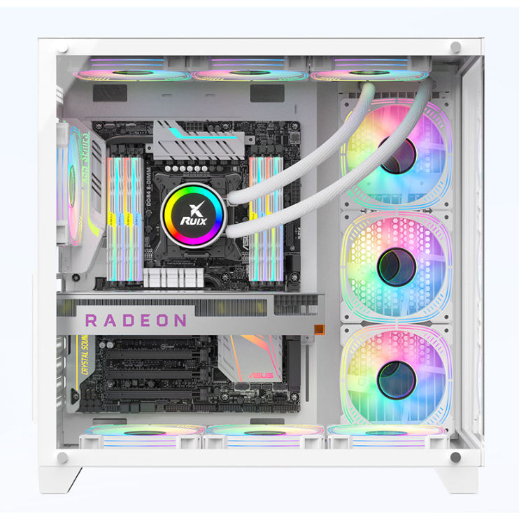 (มีของพร้อมส่ง ) Ruix pro max ATX/ MATX เคส ราคาประหยัด งานดี | Shopee ...