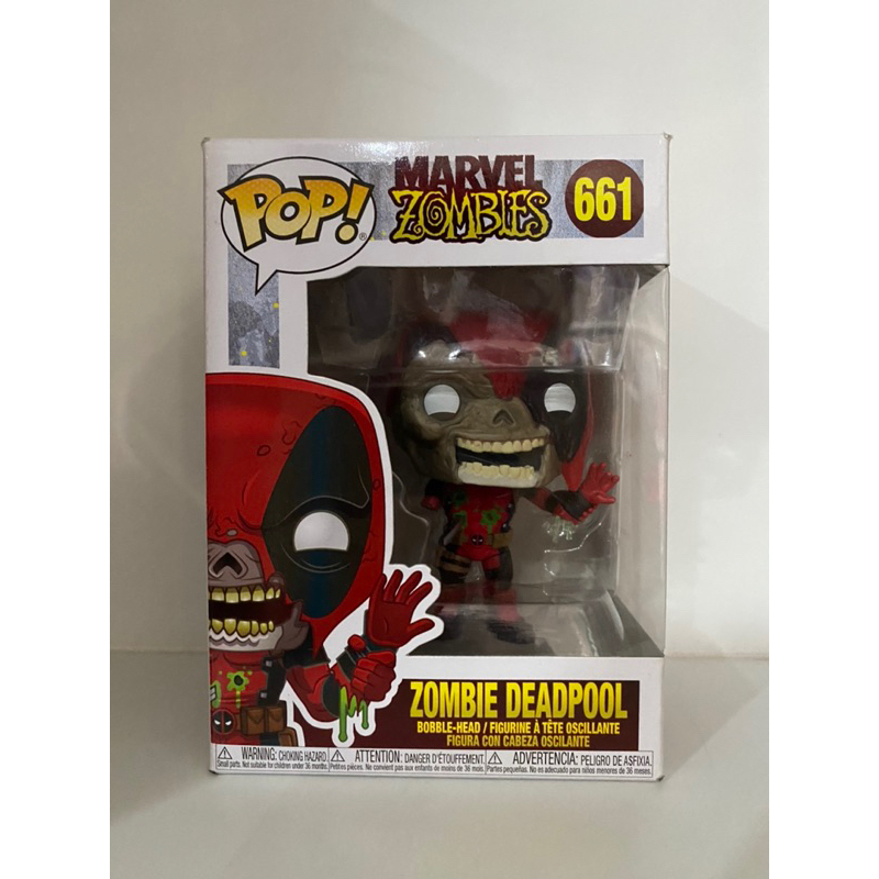 Funko Pop Zombie Deadpool Marvel Zombies 661 | Shopee Thailand