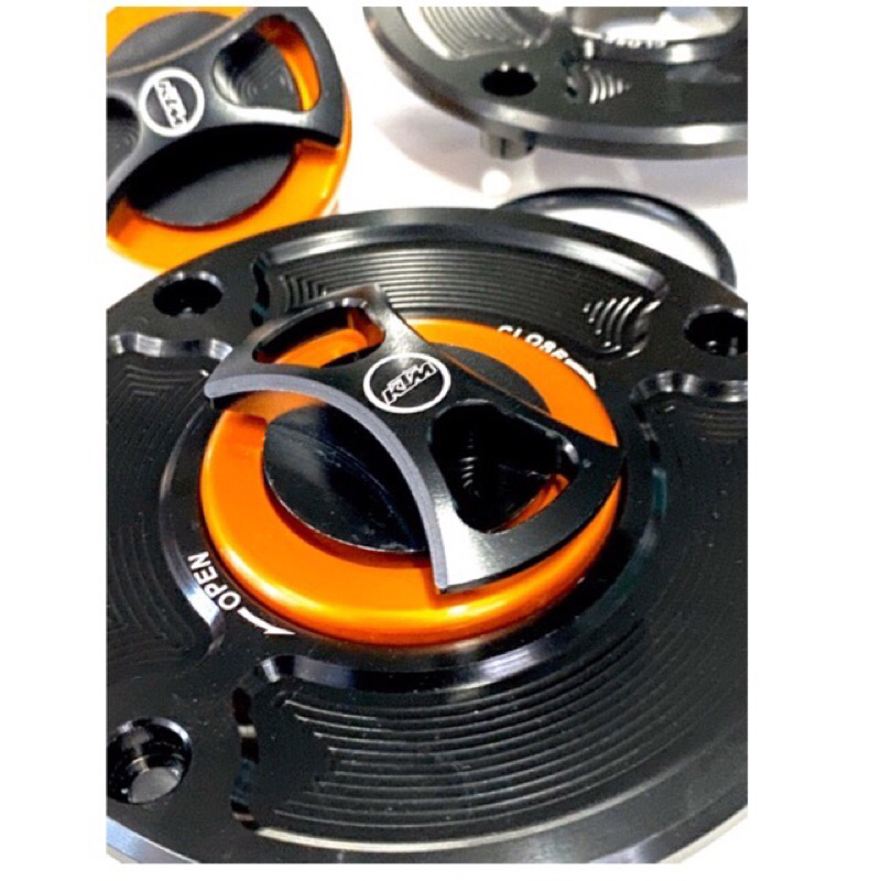 ฝาถังKRแต่ง(KTM)CNC (มีเนียมอัลลอยส์) | Shopee Thailand
