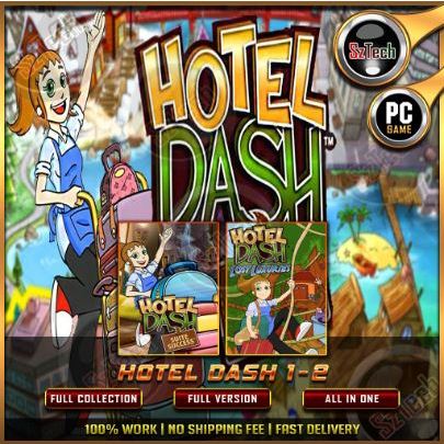 Hotel Dash 1 & 2 [PC GAME] 🔥 [ DIGITAL DOWNLOAD] 🔥Classic Games🔥Time ...