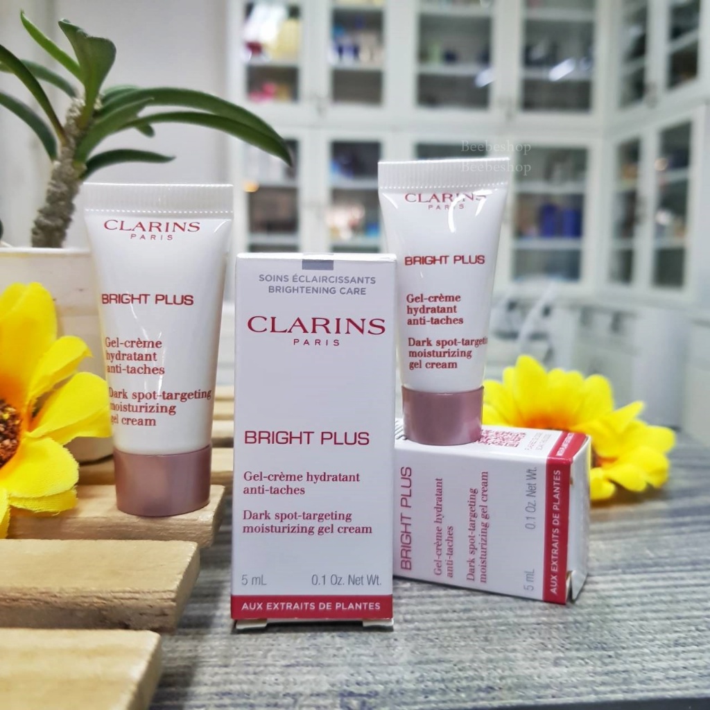 ราคาต่อ 1ชิ้น CLARINS Bright Plus Dark Spot-Targeting Moisturizing gel ...