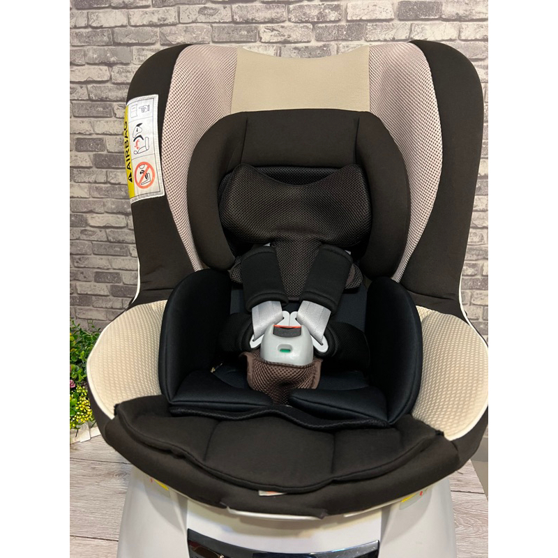 คาร์ซีท Ailebebe รุ่น Kurutto NT Premium สีดำครีมพร้อมซัพพอร์ต | Shopee Thailand