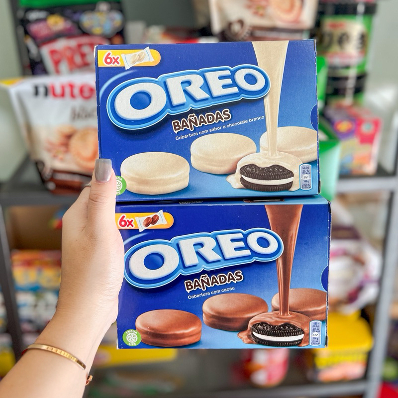 Oreo Banadas โอริโอ้เคลือบช็อคโกแลต และไวท์ช็อค นำเข้าจากเยอรมัน ...