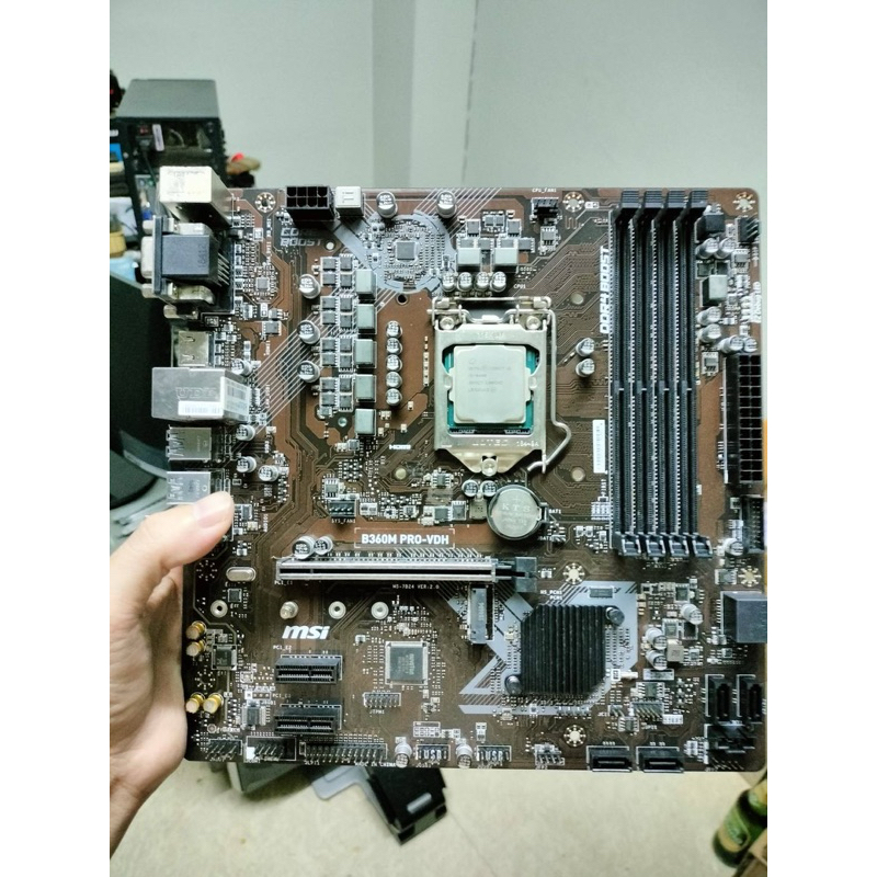 Cpu i3-8100 3.6Ghz MB Msi B360M Pro-VDH | Shopee Thailand