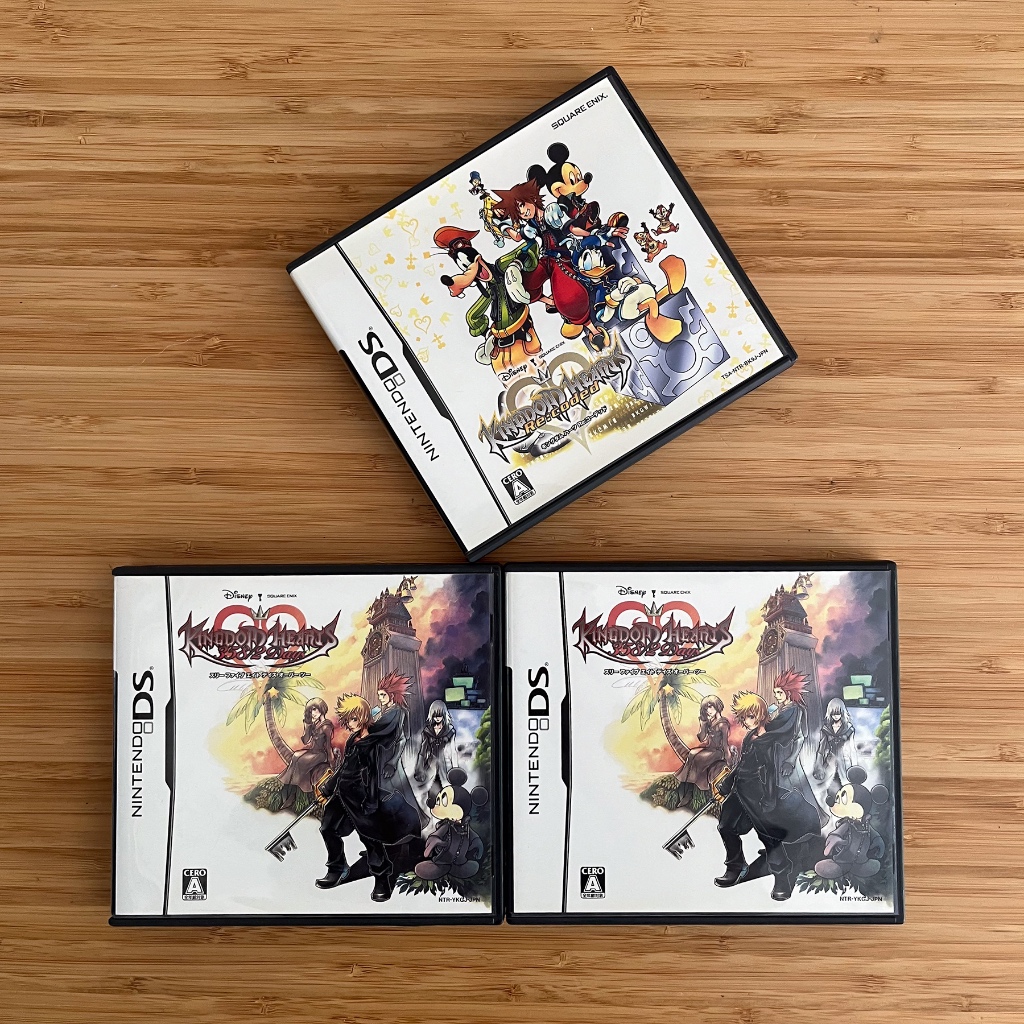 ตลับแท้ Nintendo DS : Kingdom Hearts Re:coded และ 358/2 Days มือสอง โซน ...