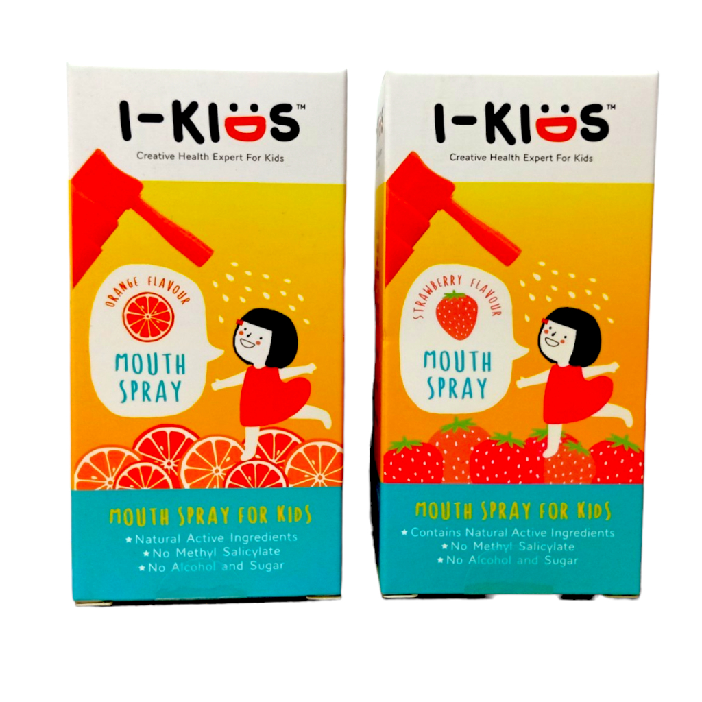 I KIDS MOUTH SPRAY 15ml รสสม/รสสตรอว์เบอร์รี่ | Shopee Thailand
