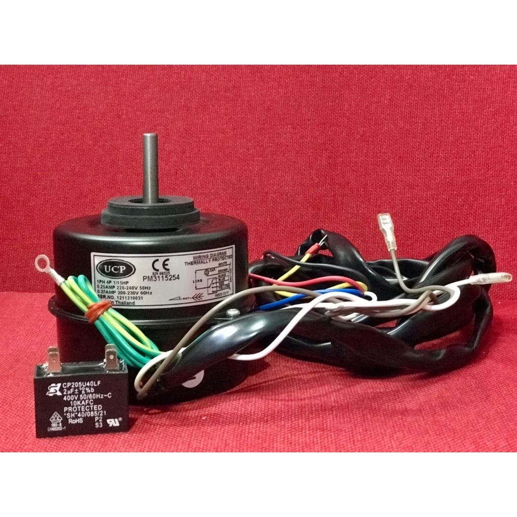 มอเตอร์คอยล์เย็นอะมีน่า มอเตอร์แฟนคอยล์ MOTOR FAพาท 03-0110-1800012A ...