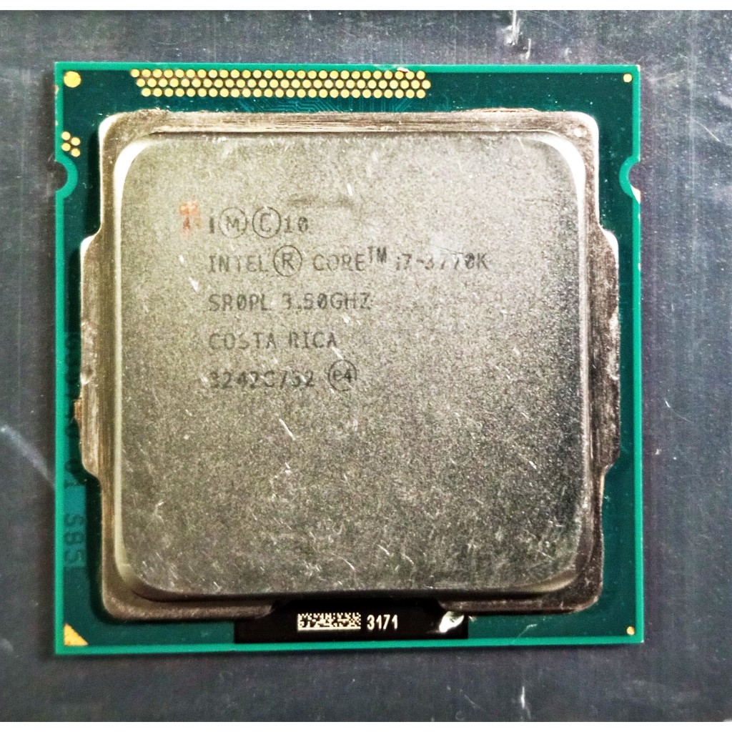Intel Core i7-3770K 3.5GHz 4Cores 8Threads Socket 1155 Gen3 | Shopee ...