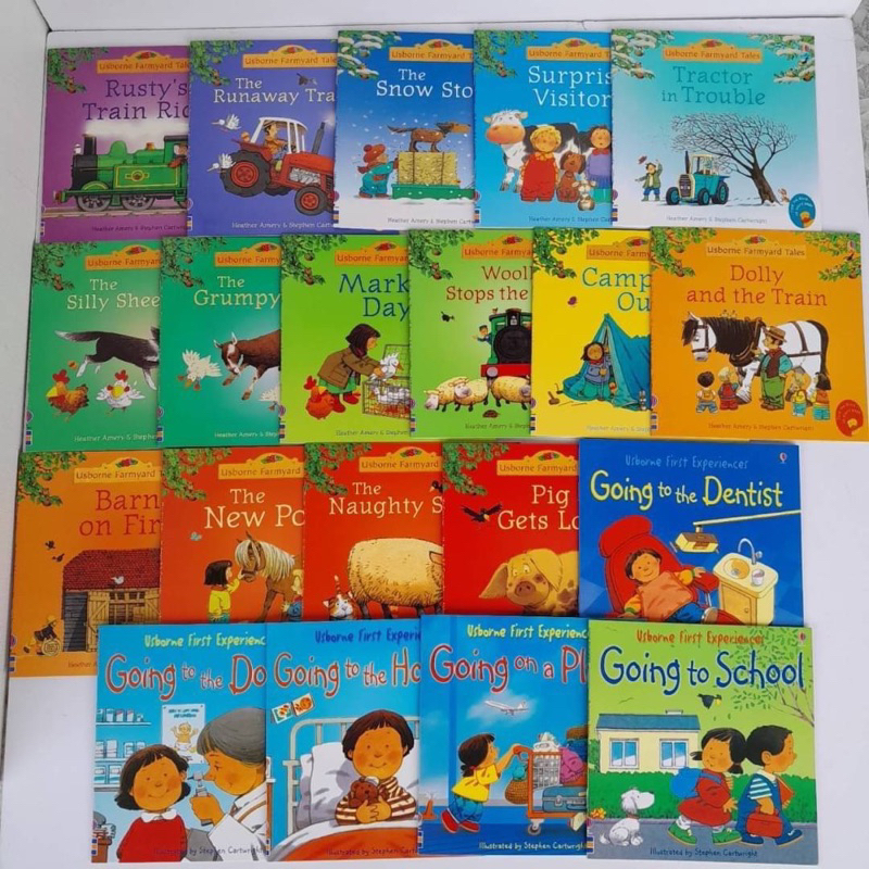 Usborne Farmyard tales & First Experiences หนังสือหัดอ่านภาษาอังกฤษ ...