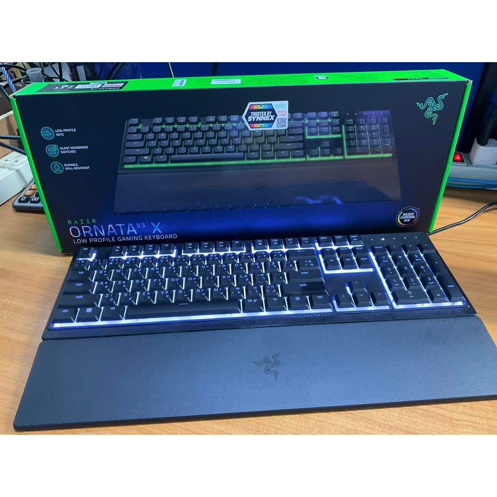 KEYBOARD RAZER ORNATA V3 X TH Low-Profile Key Silent Membrane Switches ...