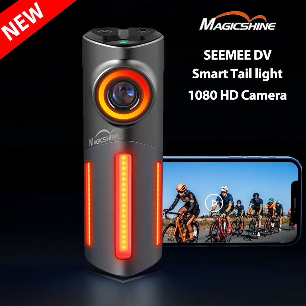 Magicshine SEEMEE DV Bicycle Tail Light Can 1080P HD Camera Car ...