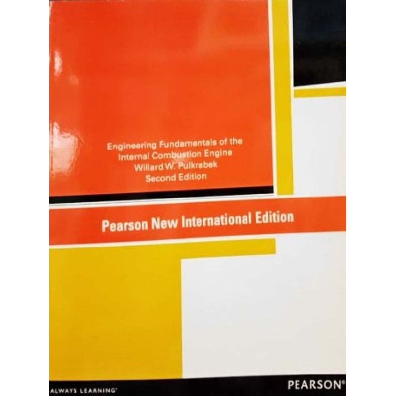 หนังสือมือสอง Engineering Fundamentals of the Internal Combustion Engine: Pearson New ...