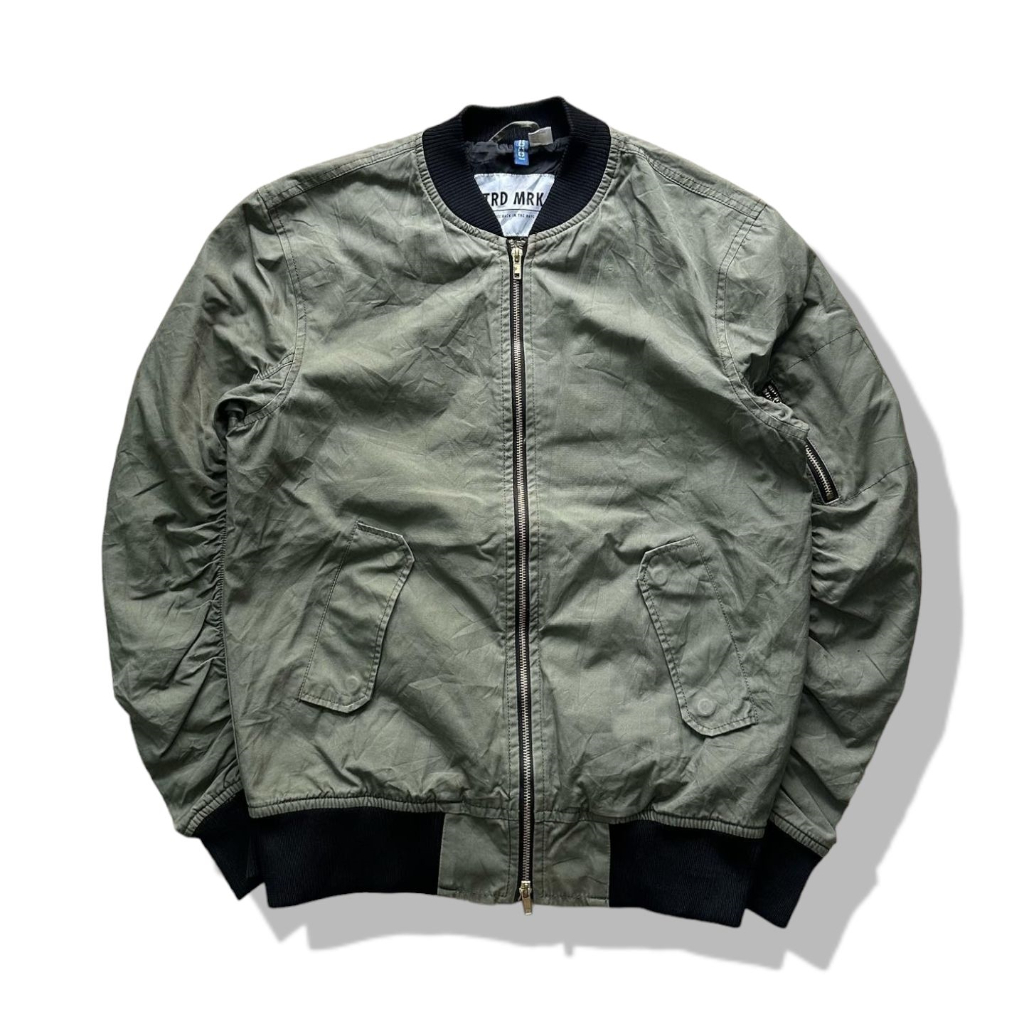 H&M Bomber Flight Jacket รอบอก 44” | Shopee Thailand