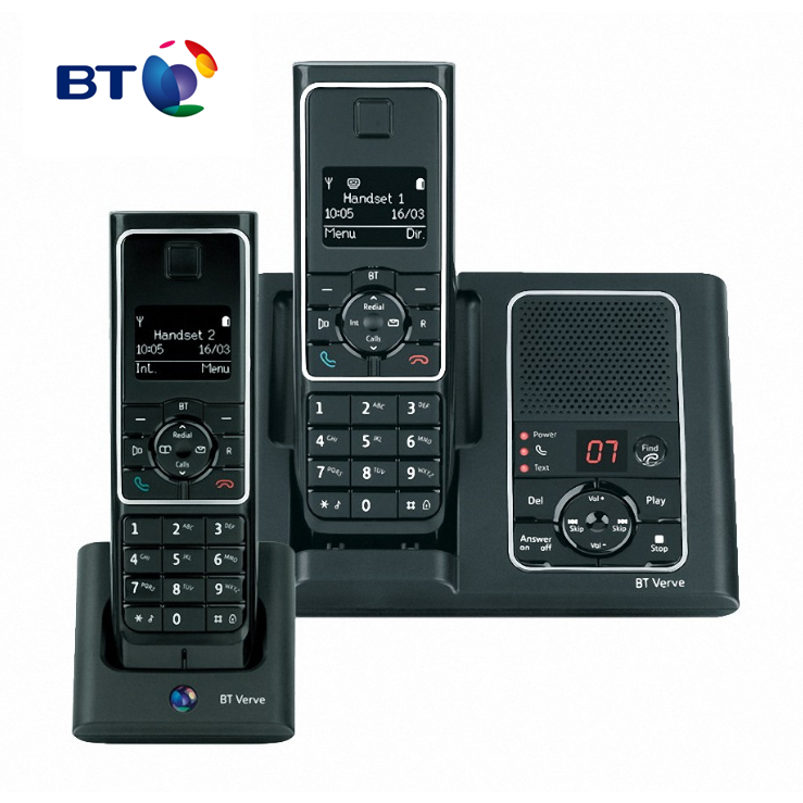BT-450 โทรศัพท์ไร้สายดิจิตอล บ้าน และสำนักงาน ไร้สายแบบตัวต่อตัว สัญญาณ ...