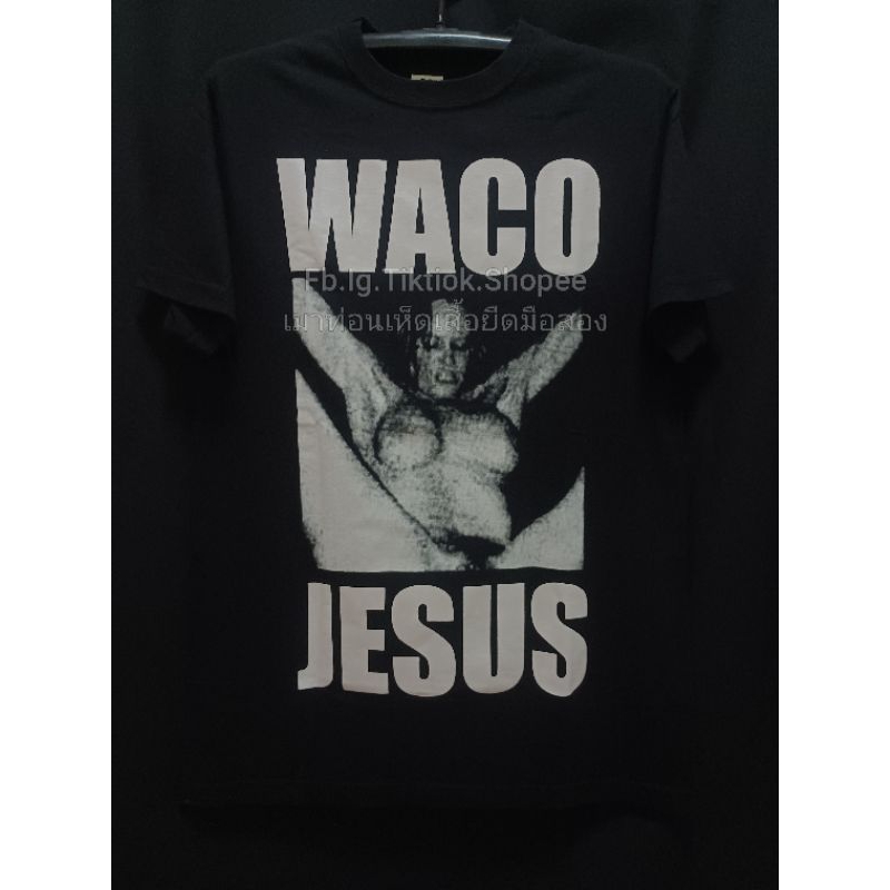 เสื้อวง waco jesus มือหนึ่งลิขสิทธิ์แท้ (brutal death metal) | Shopee ...