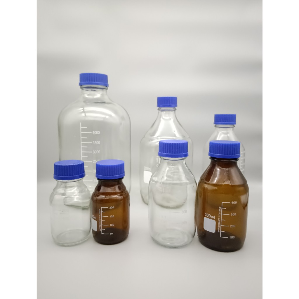ขวดเก็บสารเคมี ,Duran Bottle / Reagent bottol 250, 500,1000ml | Shopee ...