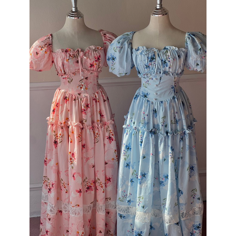 PRINCESS FLOWER BLUE #19 💥 พร้อมส่ง 💥 | Shopee Thailand