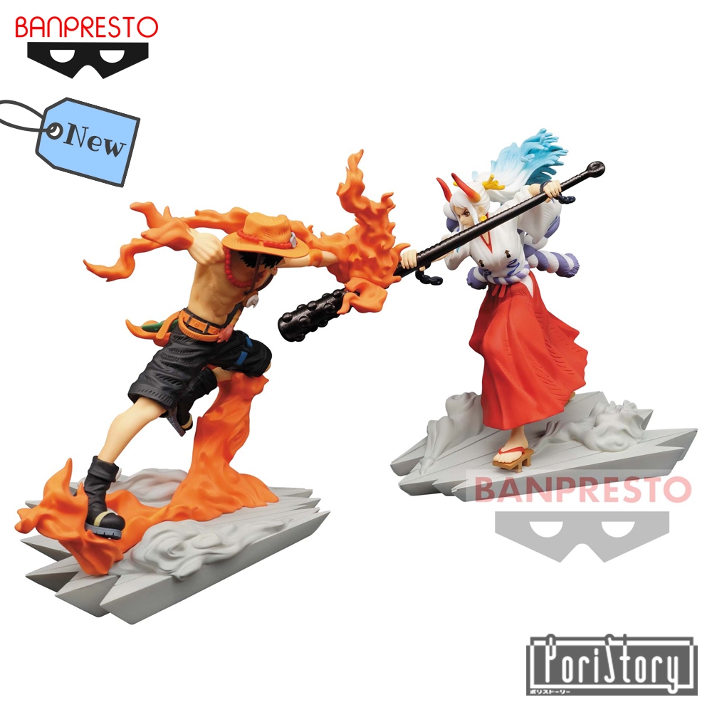 [มือ1] ONE PIECE Senkozekkei Yamato / Portgas.D.Ace แมวทองล็อตญี่ปุ่น (Banpresto) | Shopee Thailand