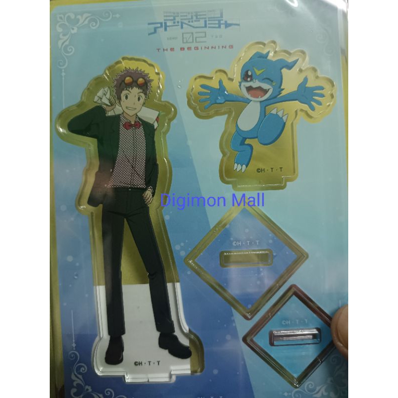 [New] Digimon Acrylic หนาทนทาน Digimon Adventure 02 the Beginning V mon ...