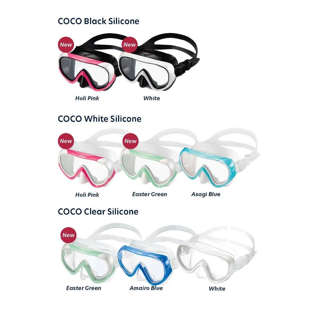 หน้ากากดำน้ำ GULL COCO MASK | Shopee Thailand