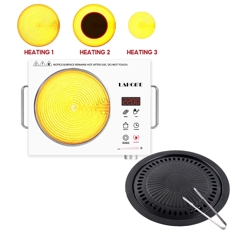 LAHOME Electric Ceramic Stove Original Burner Infrared Induction Cooker ...