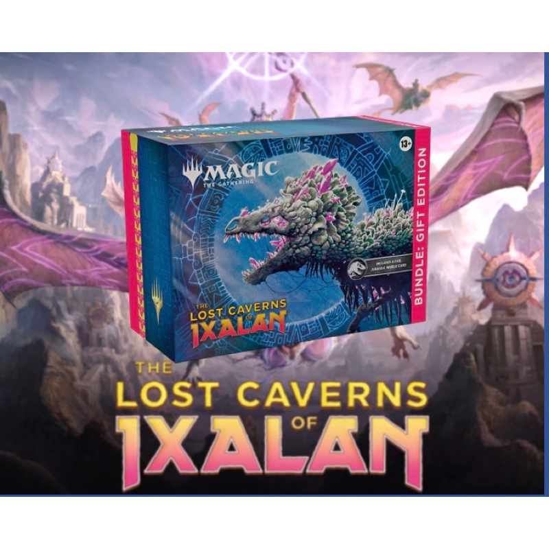 Magic: The Gathering The Lost Caverns of Ixalan Bundle: Gift | Shopee ...