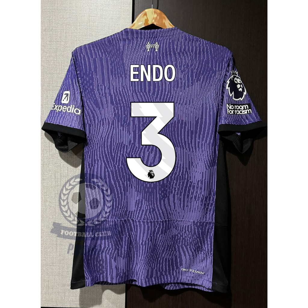 เสื้อฟุตบอล ทีม ลิเวอร์พูล Player เกรดนักเตะ Third ชุดสาม ปี 23/24 ฟลูออฟชั่นEPL ชื่อเบอร์นักเตะ ...