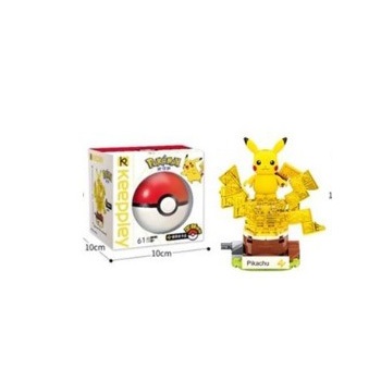 [Keeppley] Pokemon Building Block - Pokeball Collection - พิคาชู, อีวุย ...