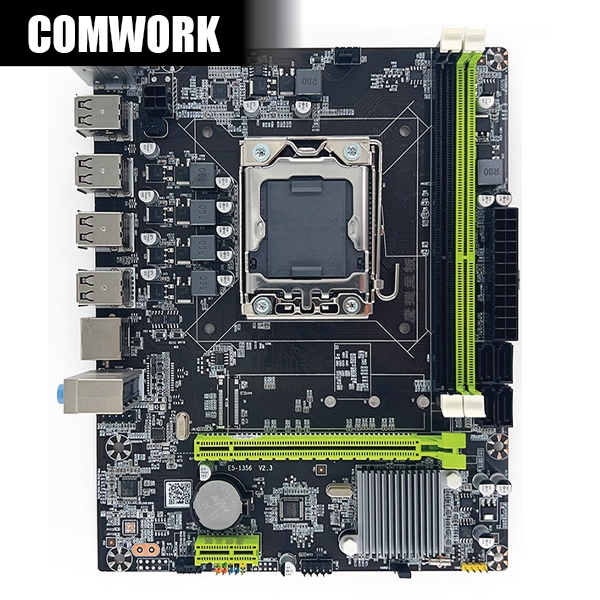 เมนบอร์ด ATERMITER E5 1356 MICRO ATX LGA 1356 SOCKET B2 WORKSTATION ...