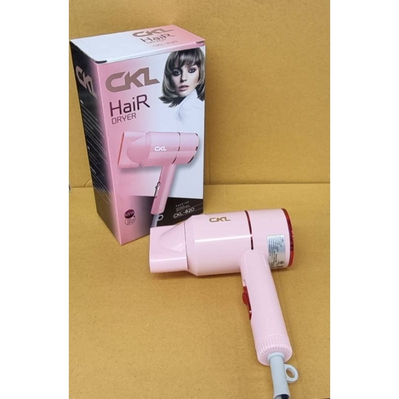 [ไดร์เป่าผม] CKL-820 ปรับแรงลม ปรับร้อน-เย็นได้ ดีไซส์สวย ของแท้ ถูกสุด มี มอก. | Shopee Thailand
